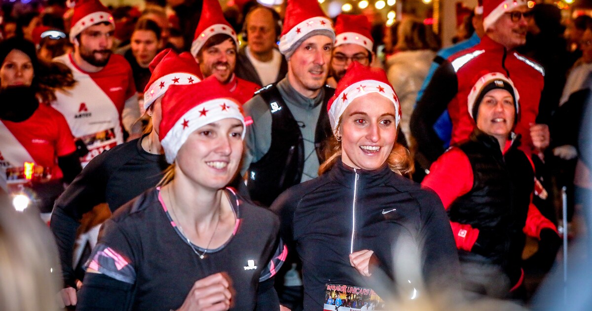 Laatste kans om je in te schrijven voor kerstloop van nu vrijdag ...