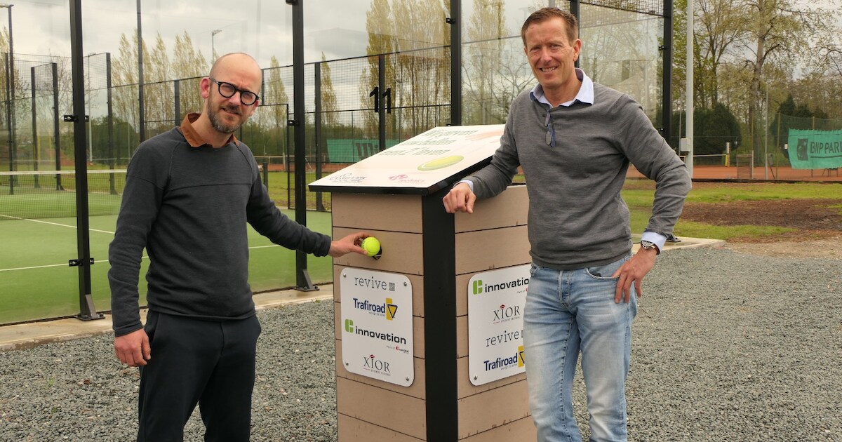 Afgedankte tennisballen krijgen nieuw leven als akoestisch ...