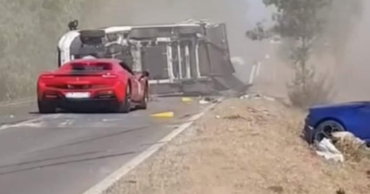 Beelden tonen dodelijke crash met Ferrari en Lamborghini: echtpaar ...