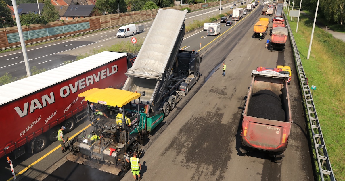 Grote werken deze zomer op E17 tussen Temse en Kruibeke: “Zware hinder ...