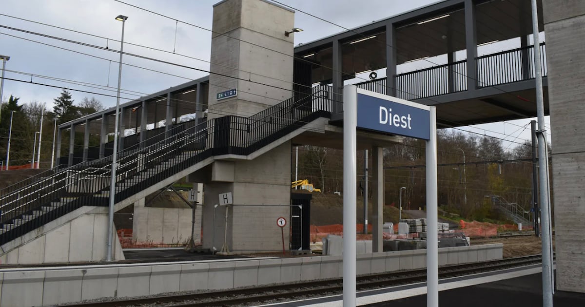 Nieuwe passerelle aan station Diest vanaf vandaag in gebruik | Diest ...