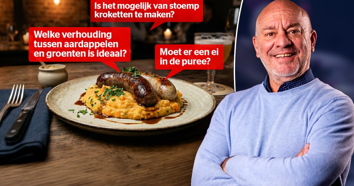“Gebruik dit nóóit, want dan is je stoemp om zeep.” Piet Huysentruyt ...