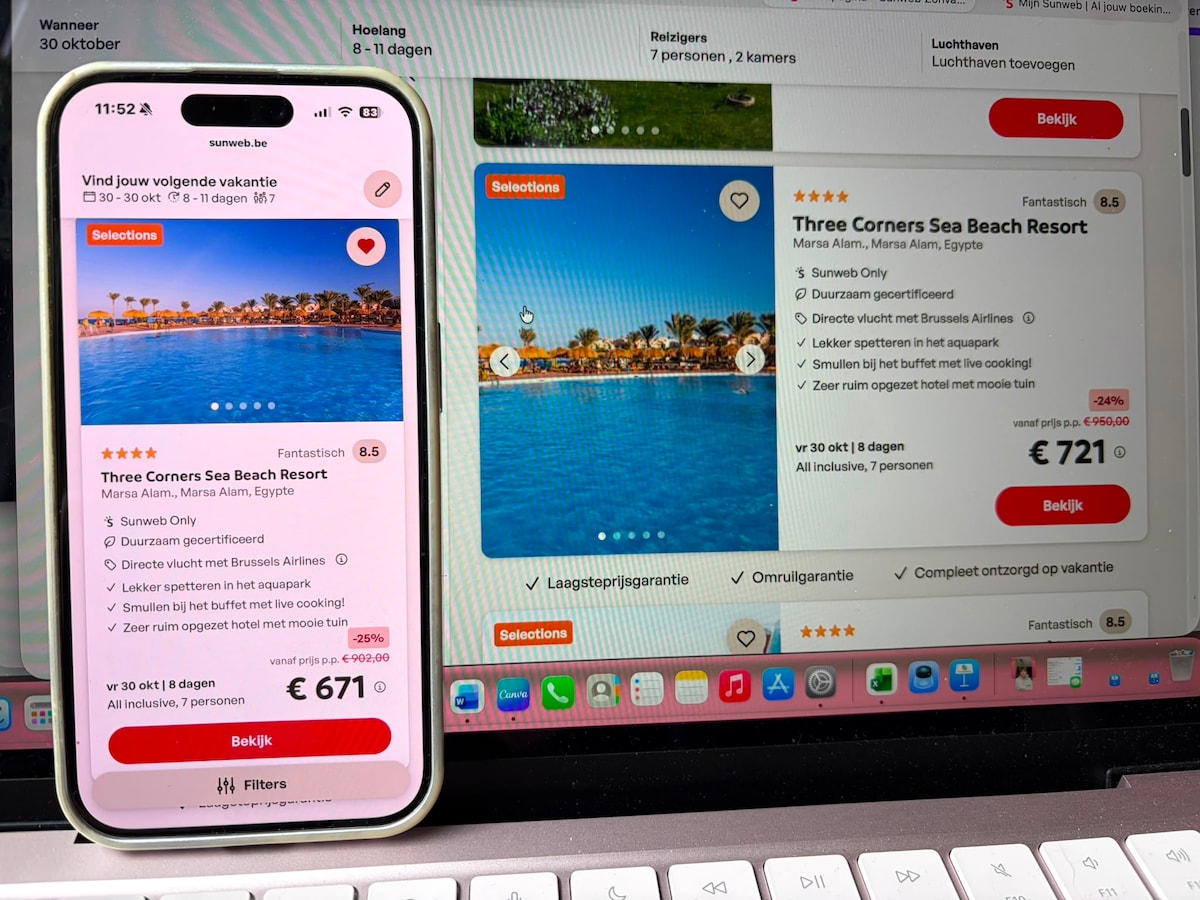 Tim en Evelien boeken reis van 5.000 euro op laptop, maar zien exact ...