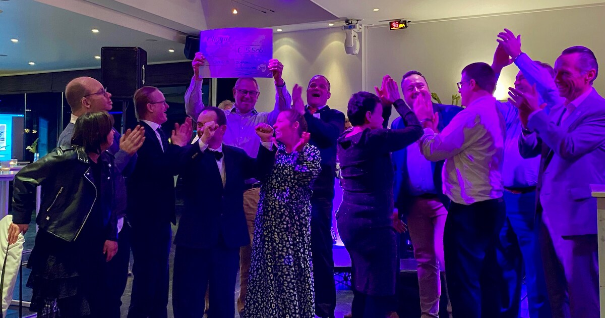 Ondernemers houden succesvolle benefiet: 5.500 euro ingezameld voor ...