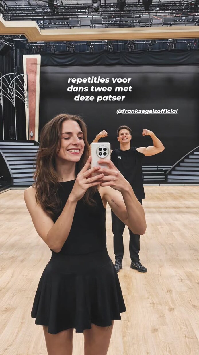 BV 24/7. Elisabeth Lucie Baeten traint zich warm voor ‘Dancing with the ...