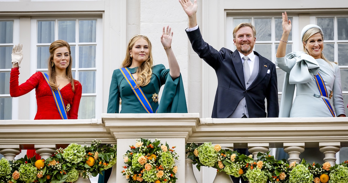 IN BEELD. Prinses Alexia scoort met jurk uit kast van Máxima op Prinsjesdag | Royalty | hln.be