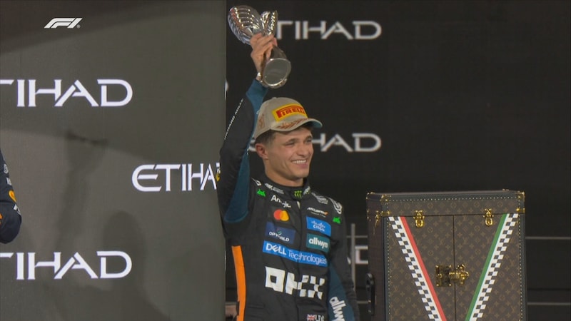 850 euro inkom en ‘Sweet Caroline’ uit volle borst: Lando Norris vierde ...