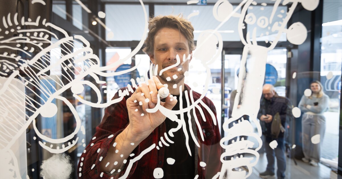 ALDI zet exclusieve kerstkaarten van illustrator Frank Daenen in de ...