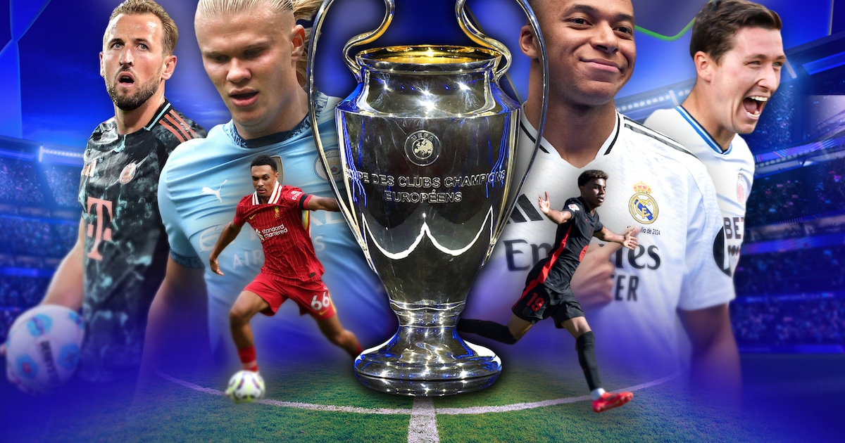 Aftrappen met 3 Champions League-avonden bij VTM2 en VTM GO: vanavond ...