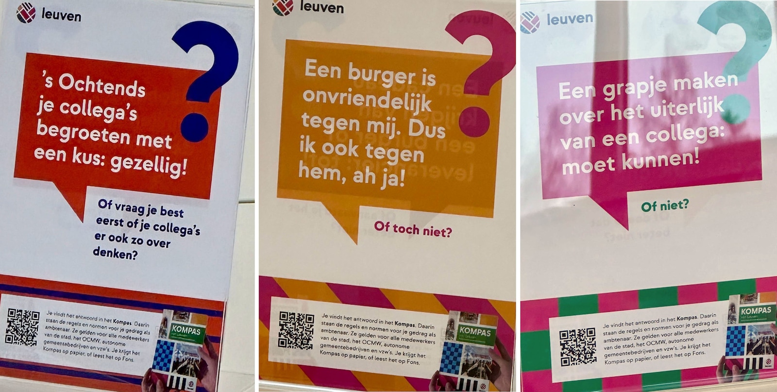 Kus op de wang dan toch weer toegestaan? Stad Leuven schrapt omstreden ...