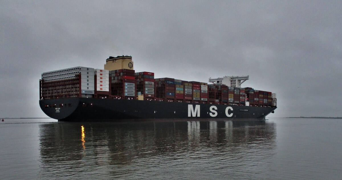 Nieuw recordschip MSC Leni aangekomen in Deurganckdok | Beveren | HLN.be