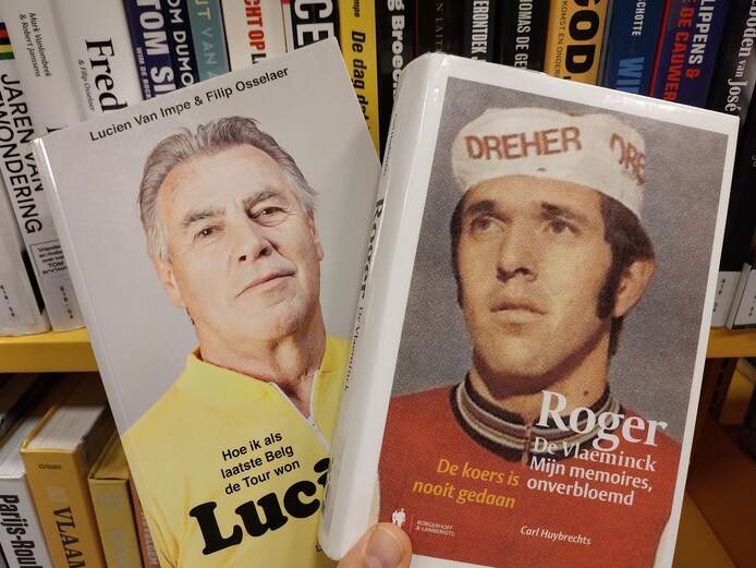 Lezing "In onzen tijd" met wielericonen Lucien Van Impe en Roger De ...