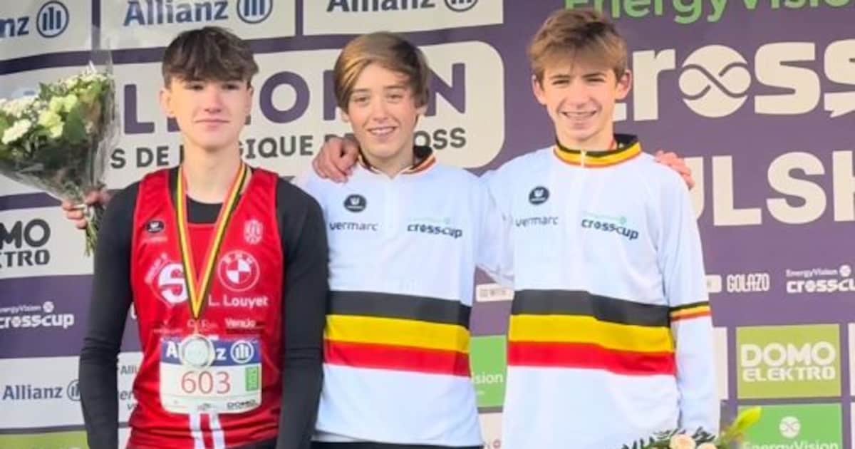 Louis Meul (13) nu ook Belgisch kampioen veldlopen: “Een thriller, ik ...