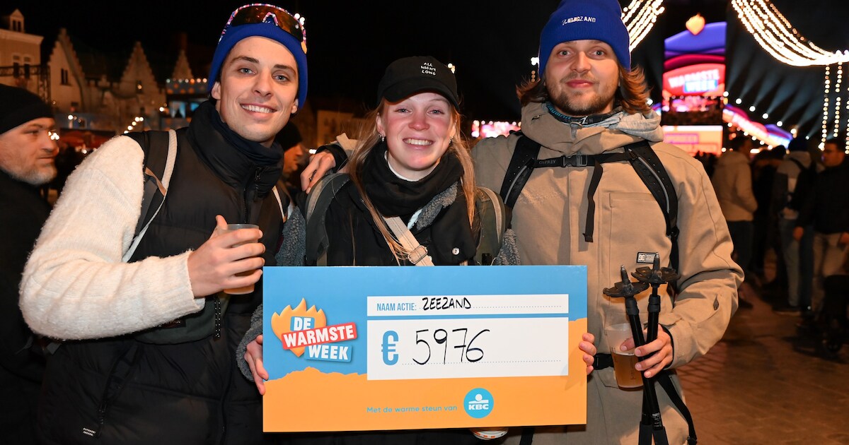 Na 70 kilometer zijn de Zeezand-wandelaars aangekomen op 't Zand ...