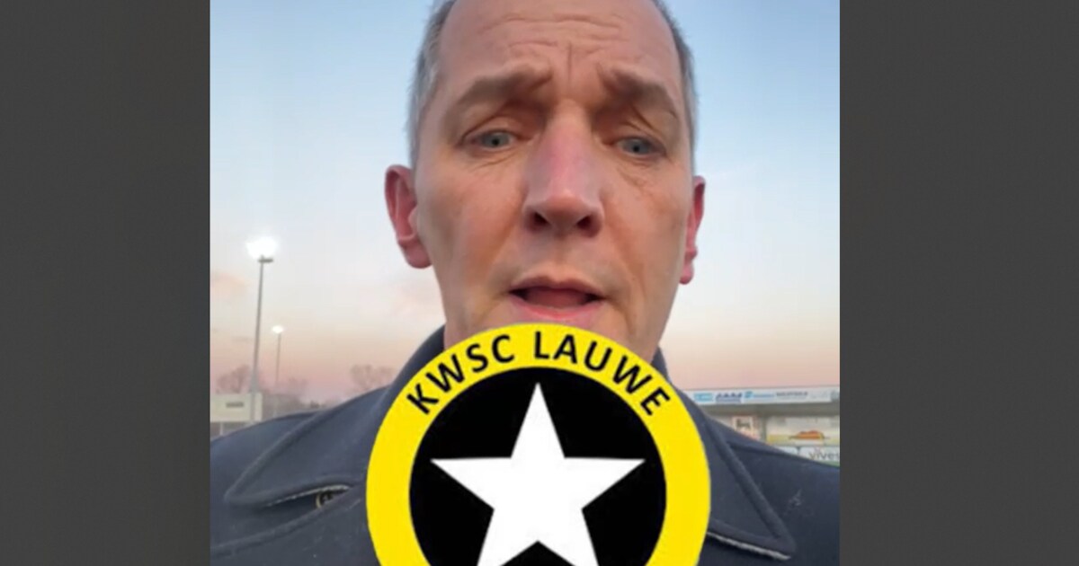 Karl Vannieuwkerke wil zorgen voor een warme ontvangst van KWSC Lauwe ...