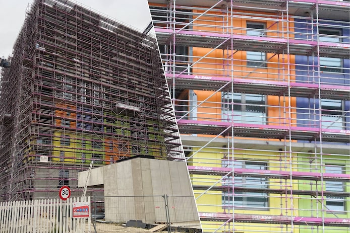 Opvallend bouwproject HOOST in Knokke-Heist krijgt steeds meer vorm en ...