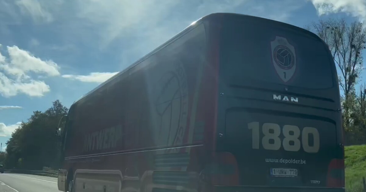 45 minuten in de file voor match van amper paar minuten: Antwerp ...