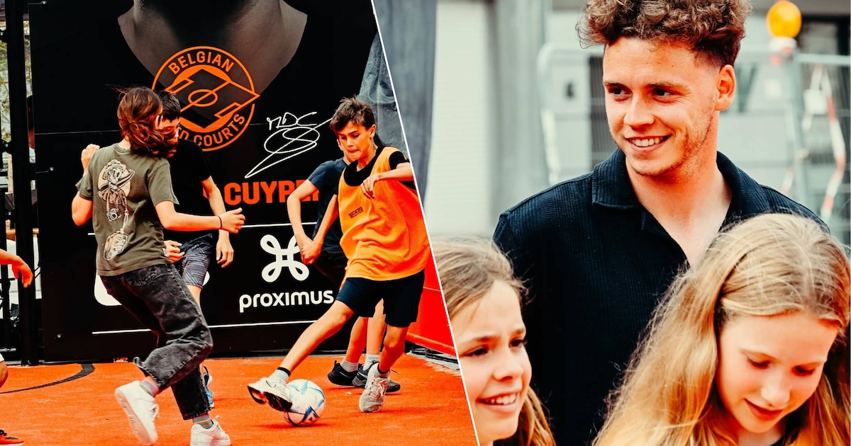 Maxim De Cuyper opent eigen voetbalveldje in Knokke-Heist: “Vele uren ...