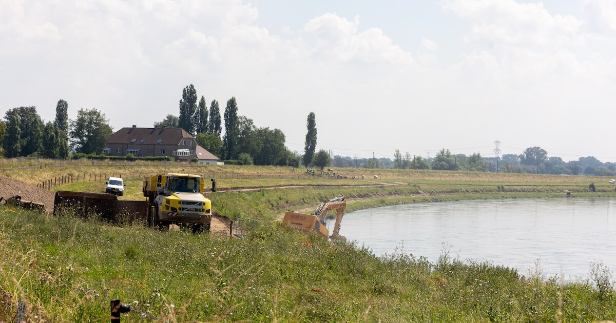 Maas wordt strategisch verbonden met Herenlaakplas in Maaseik: “Werken ...