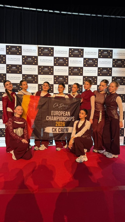 CK Dance Studio schittert op EK streetdance in Kalkar | Foto | hln.be