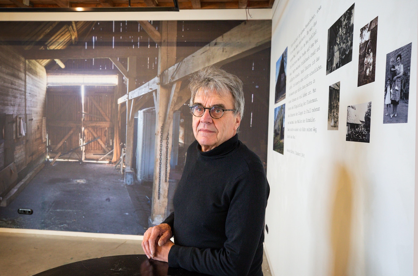 De wereldberoemde Anselm Kiefer maakte een portret van Julia Mutsters ...