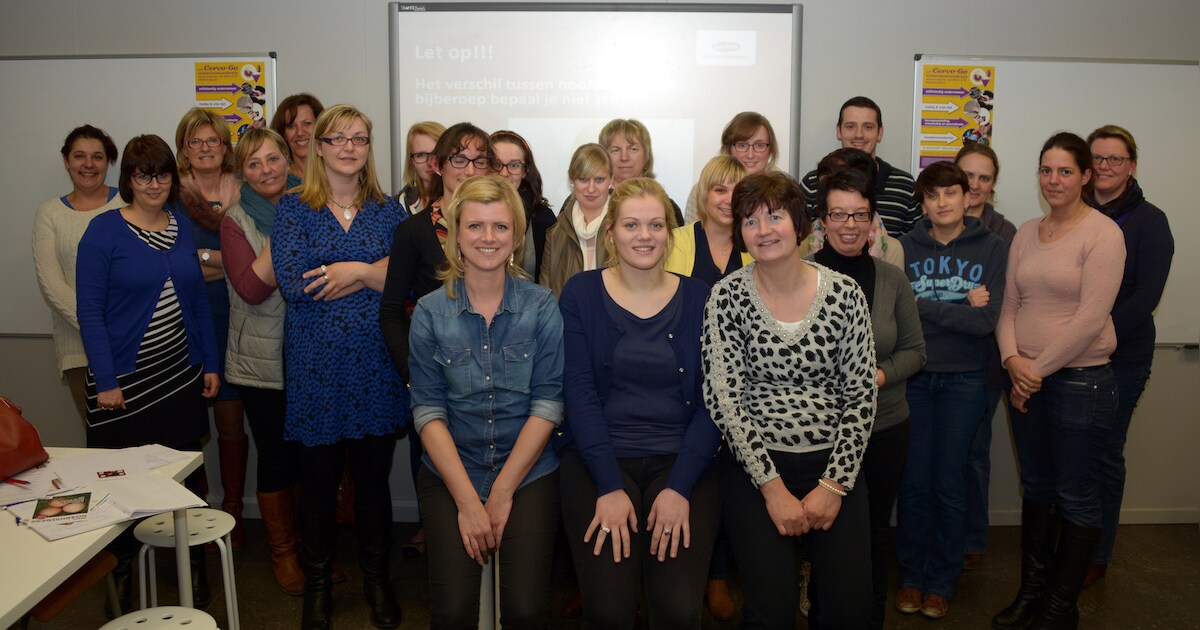 Cursisten Cervo-Go leren wat ondernemen is | Ieper | hln.be