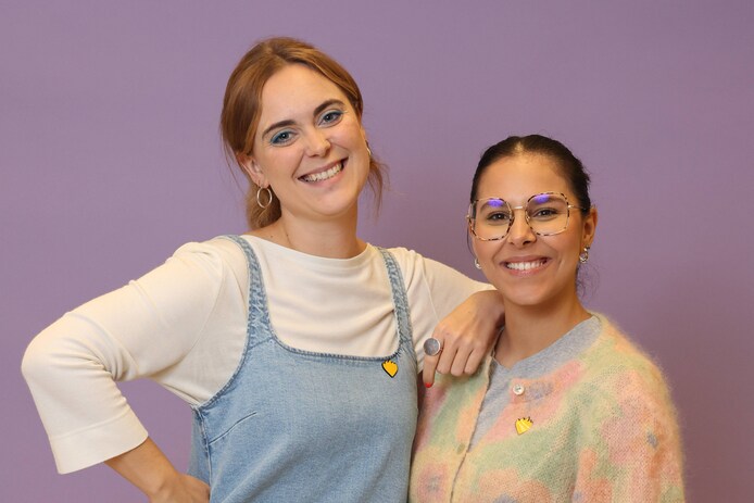 Warmste Week-presentatoren Fien Germijns en Kawtar Ehlalouch over ...