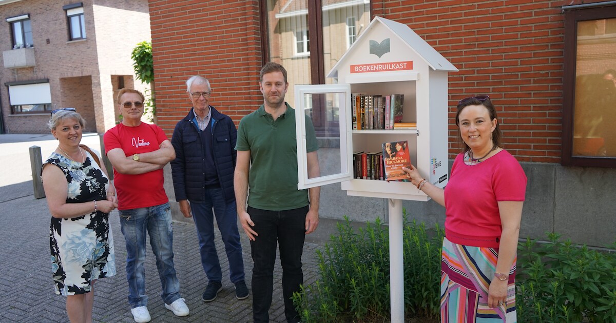 Bib rolt netwerk uit van boekenruilkastjes | Temse | HLN.be