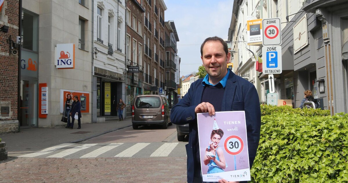 Binnenstad wordt zone 30 | Tienen | HLN.be