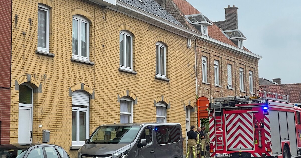 Bejaarde dame krijgt hulp van thuishulp bij frietpotbrand in Moorslede ...