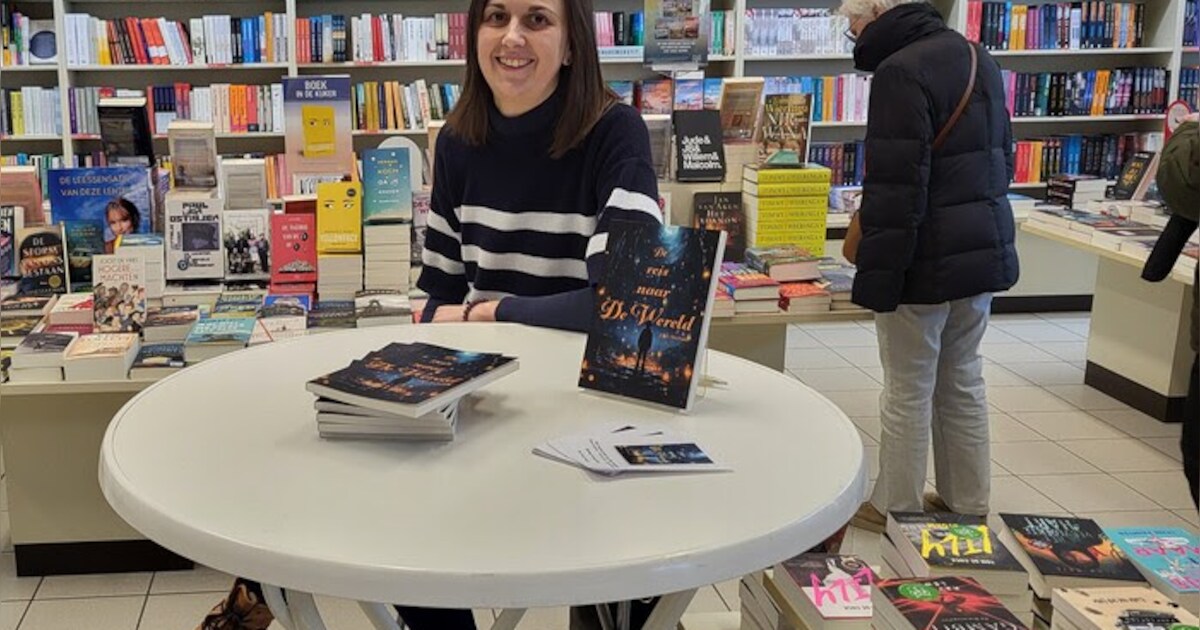 Ellen Michiels stelt debuutroman ‘De reis naar De Wereld’ voor ...