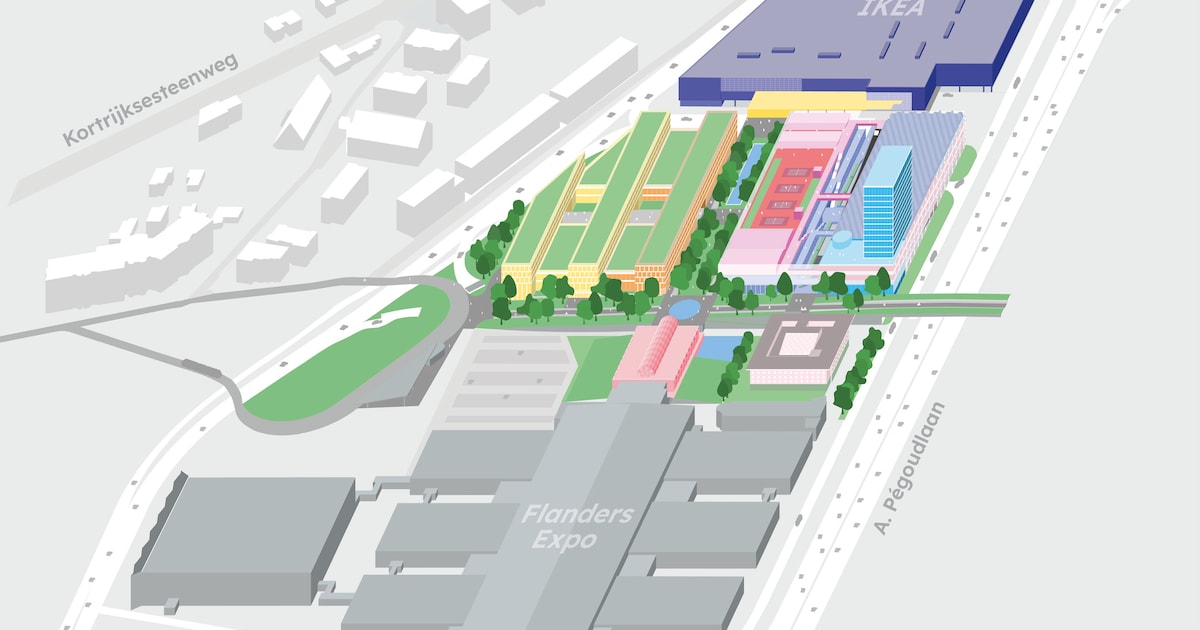 Opnieuw stuk van The Loop klaar voor ontwikkeling: kantoren, hotel ...
