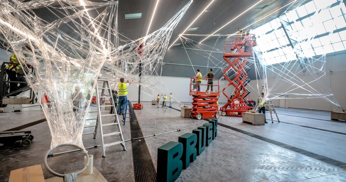 Historisch moment: eerste kunst verschijnt in nieuwe ...