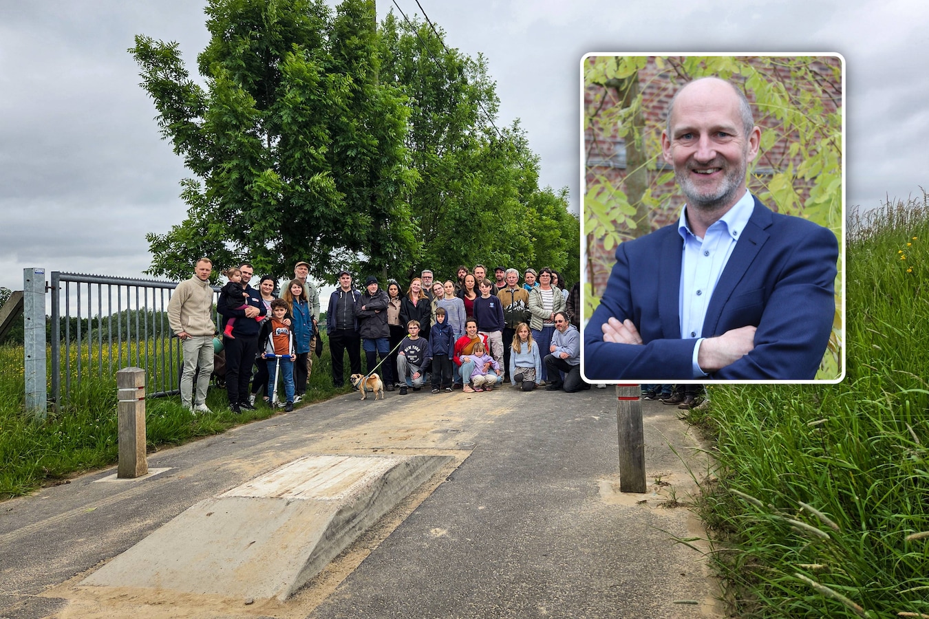 Bewoners Paulatemstraat voeren actie tegen verdwijnen tractorsluis ...