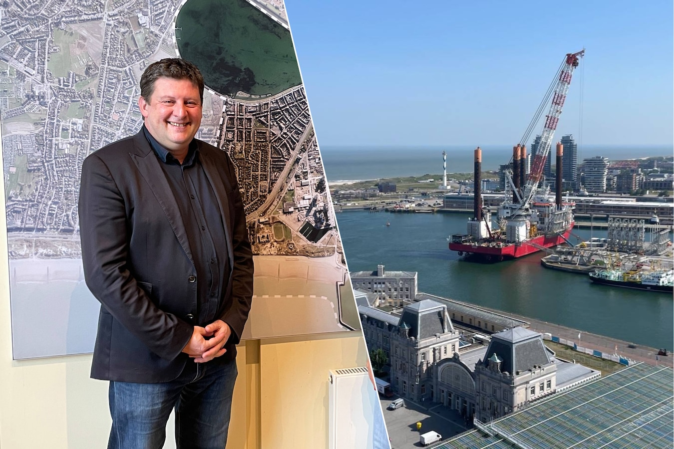 Installatieschip Vole au Vent is vertrokken uit Oostendse haven ...