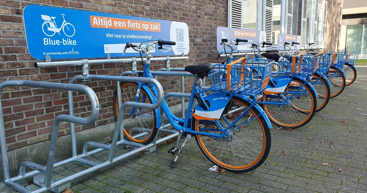 Blue-bike huren? Dat kan in Aalter nu al op zes locaties | Aalter | hln.be