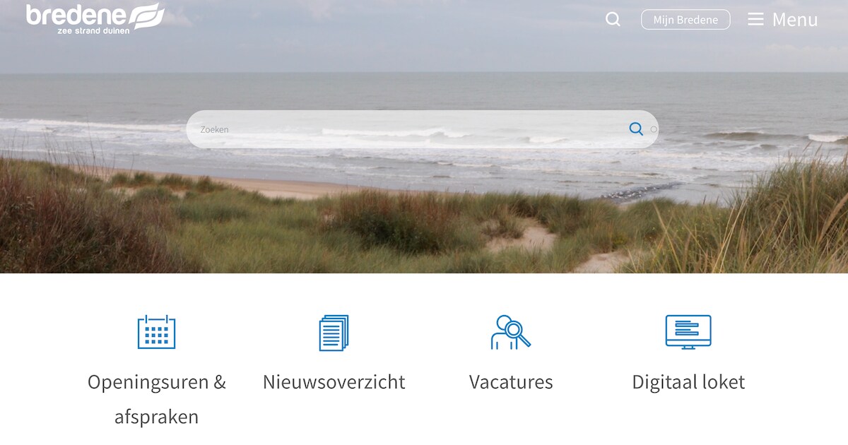 Bredene vernieuwt website en wil digitale dienstverlening nog verder ...
