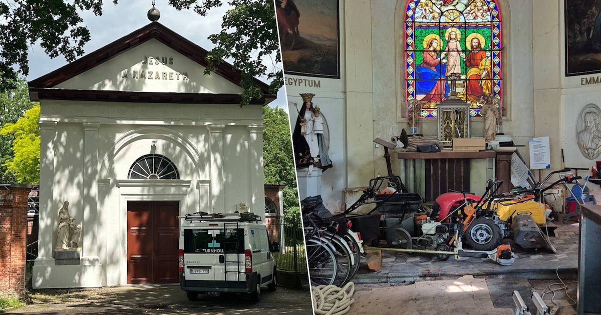Vlaams Belang hekelt toestand Nazareth-kapel in Turnhout: “Gebruikt als ...