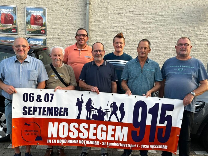 Nossegem viert 915de verjaardag en dat laat Feestcomité niet zomaar ...