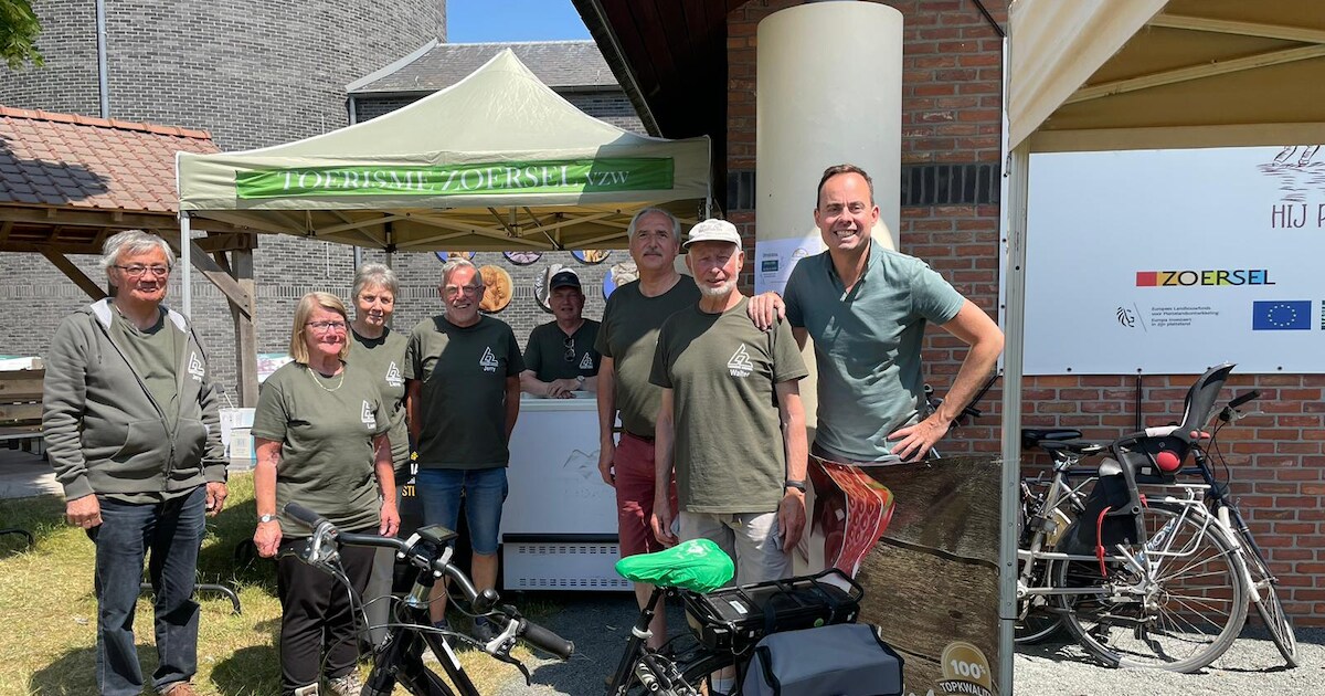 Stralend weer verleidt 250 fietsers tot tocht doorheen Zoersel en ...