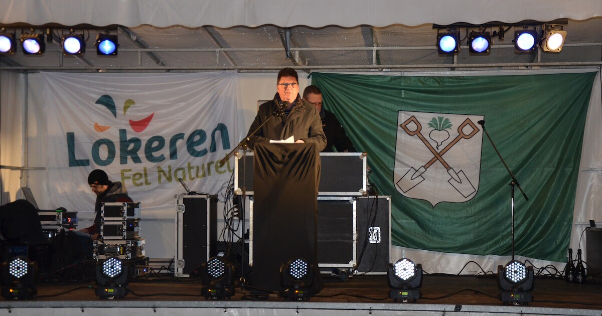 Fusiestad Lokeren onthult nieuw logo op nieuwjaarsreceptie | Lokeren ...