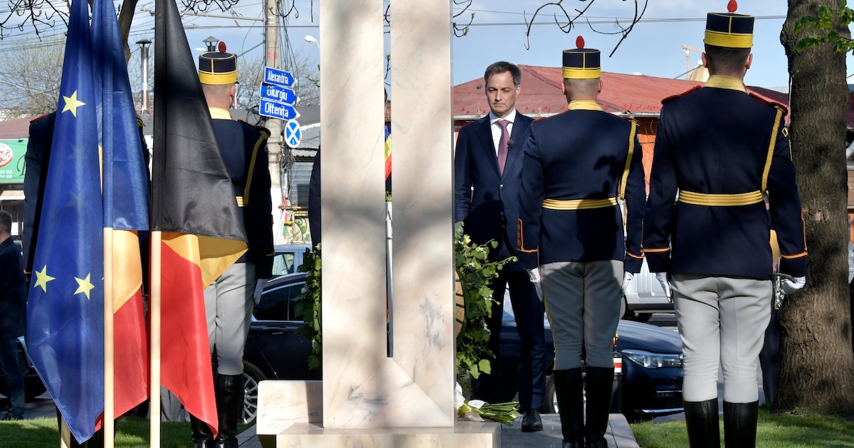 Premier De Croo eert vermoorde VTM-journalist Danny Huwé in Roemenië ...