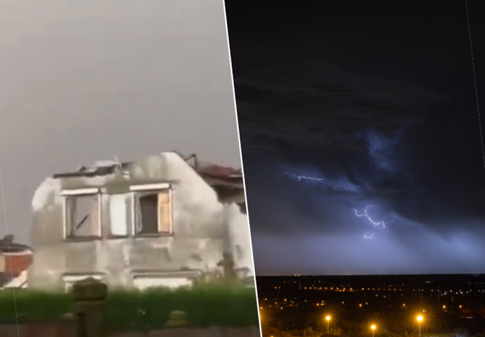 Tornado sloopt tientallen huizen in Noord-Frankrijk, ook bij ons houdt ...