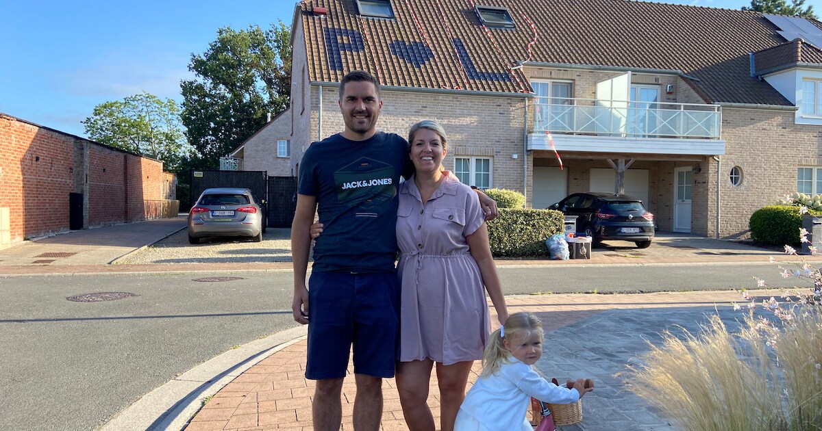 Pasgetrouwd koppel komt thuis met... gepersonaliseerd dak als cadeau: “Origineel is dit zéker ...