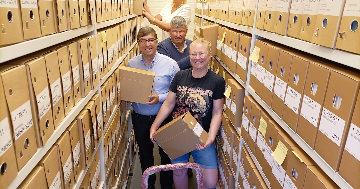 Nieuwe archiefkasten bieden voortaan plaats aan 1.144 lopende meter ...