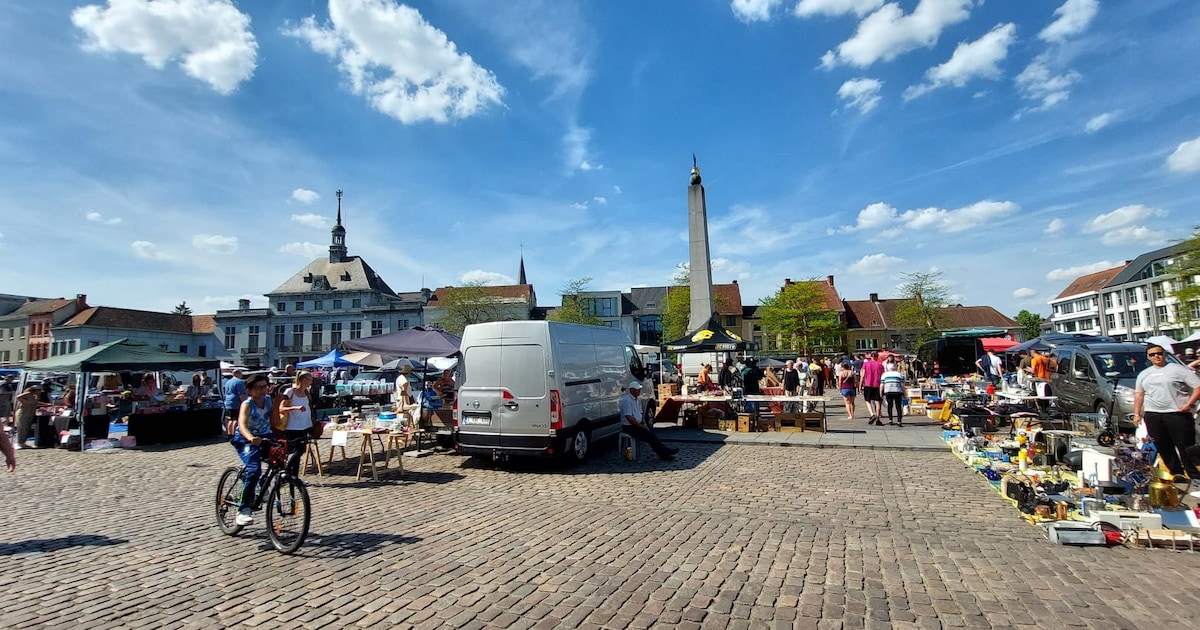 Zonovergoten antiek- en rommelmarkt lokt de massa naar centrumstraten ...
