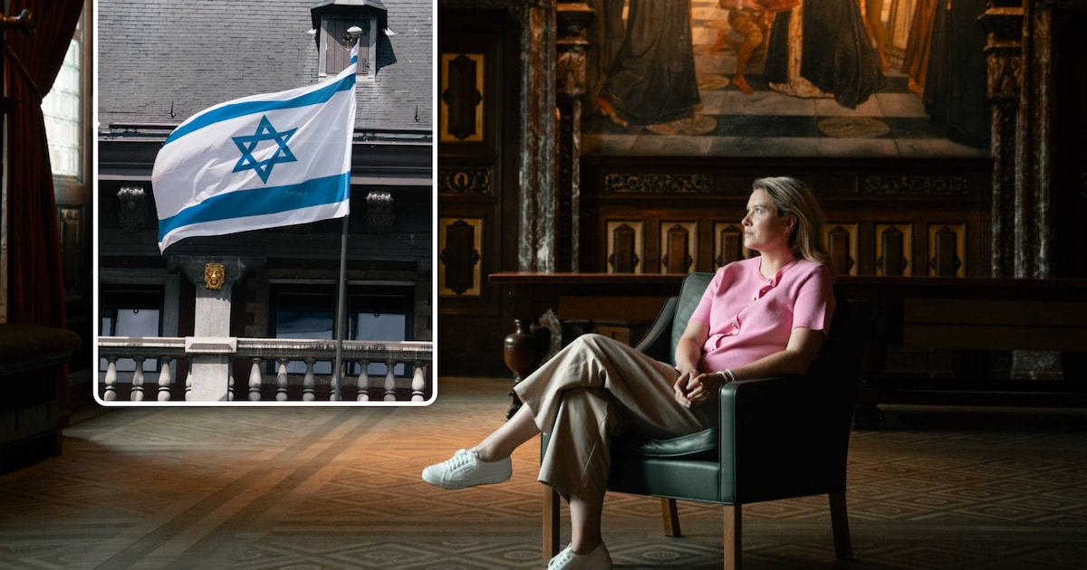 Els van Doesburg (N-VA) openhartig over discussie rond Israëlische vlag ...