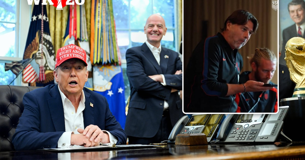 “Jullie maken een grote kans op de wereldtitel”: Donald Trump legt lat ...