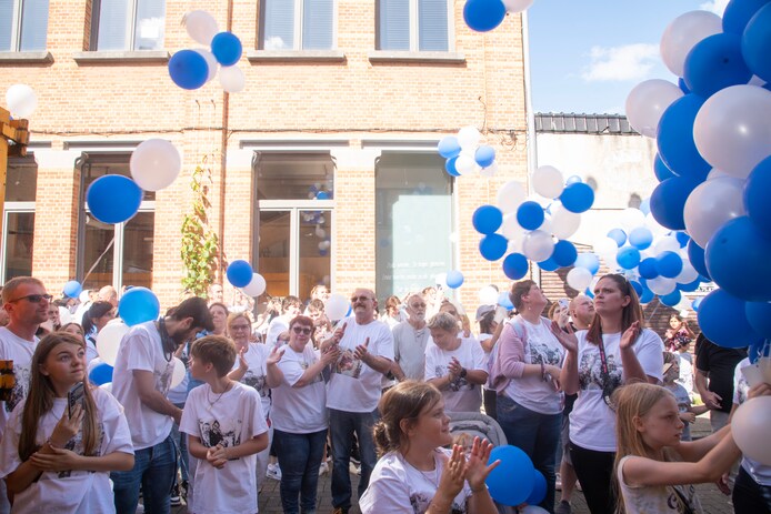 Witte Mars voor papa Alyas en kinderen Joshua en Lorina die omkwamen ...