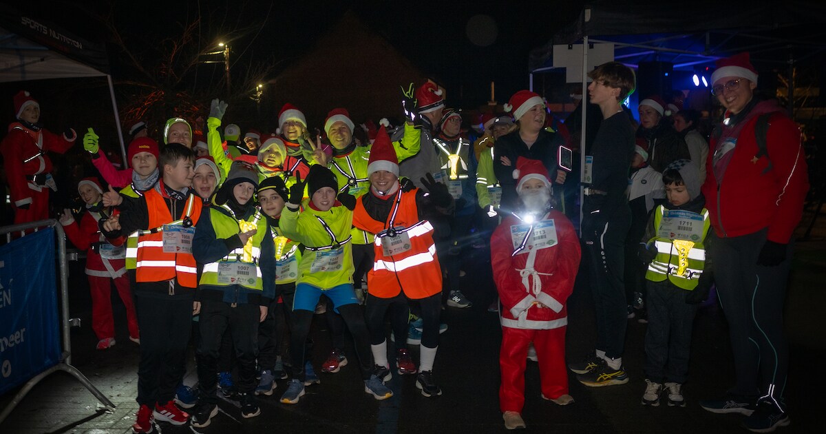 Christmas Nightrun Haaltert lokt 1.200 deelnemers | Haaltert | HLN.be